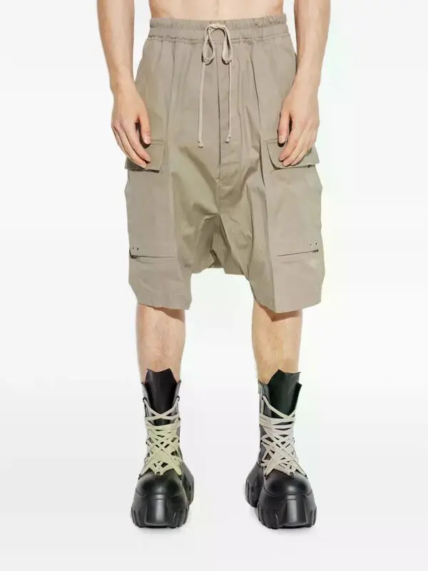 Rick Owens Cargo Drop-crotch Shorts