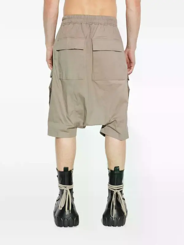 Rick Owens Cargo Drop-crotch Shorts