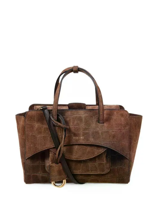 HIDESINS Croc-pattern Tote Bag