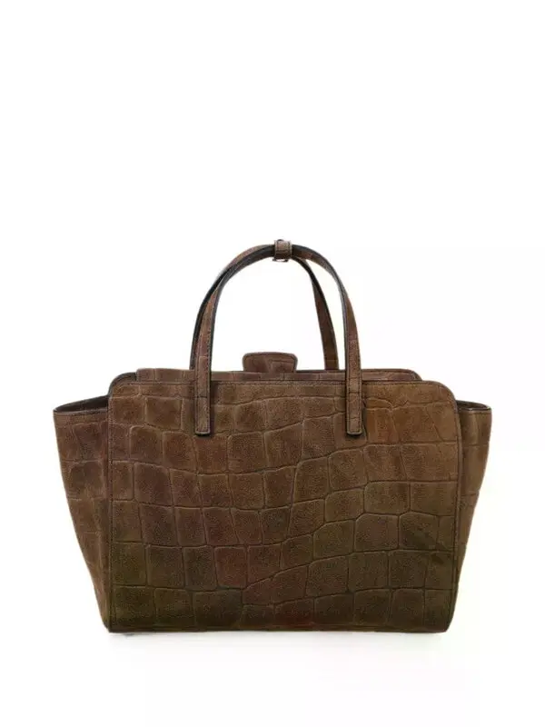 HIDESINS Croc-pattern Tote Bag