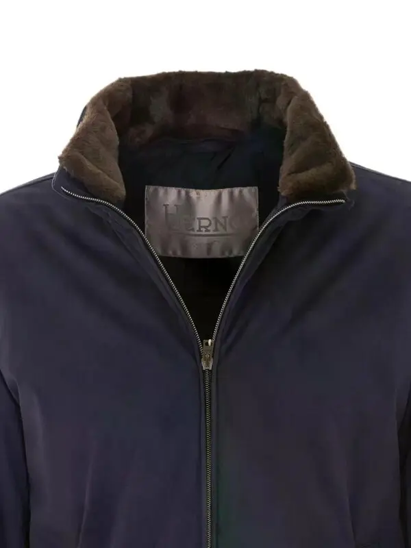 Herno Shearling-trim Jacket