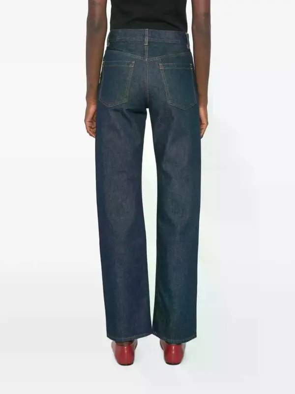 Carven Key Charm Straight-leg Jeans