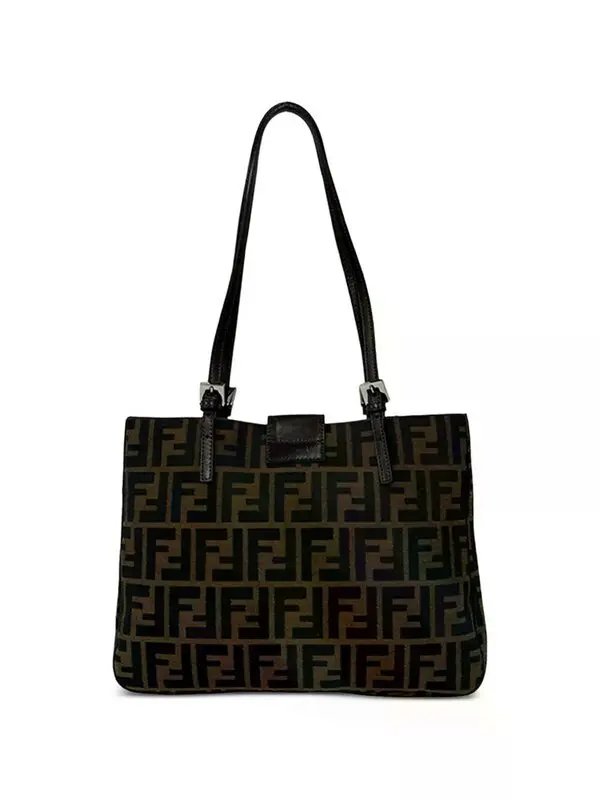Fendi Zucca Canvas Tote Bag