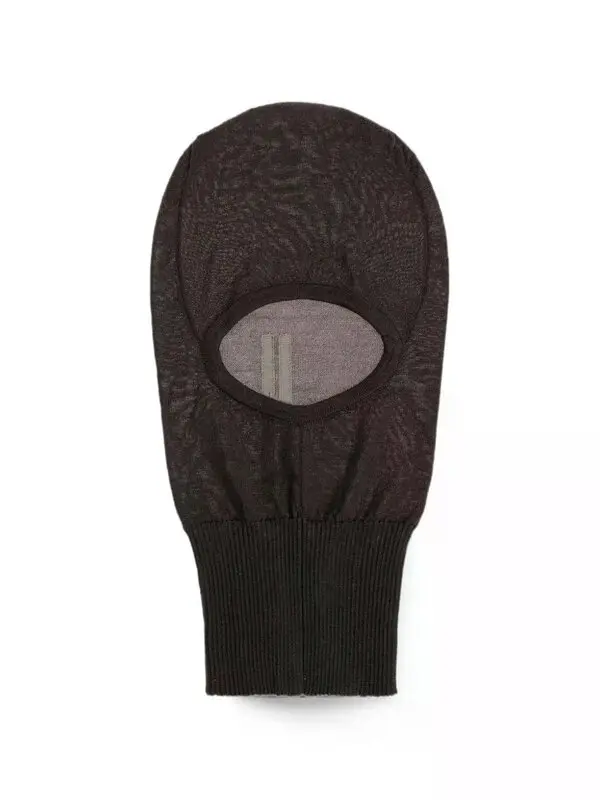 Rick Owens Fine-knit Cashmere Balaclava