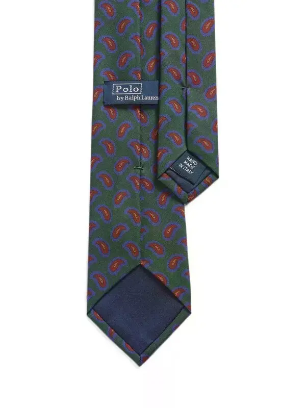 Polo Ralph Lauren Paisley-print Silk Tie