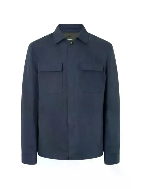 Eleventy Flap-pocket Shirt Jacket