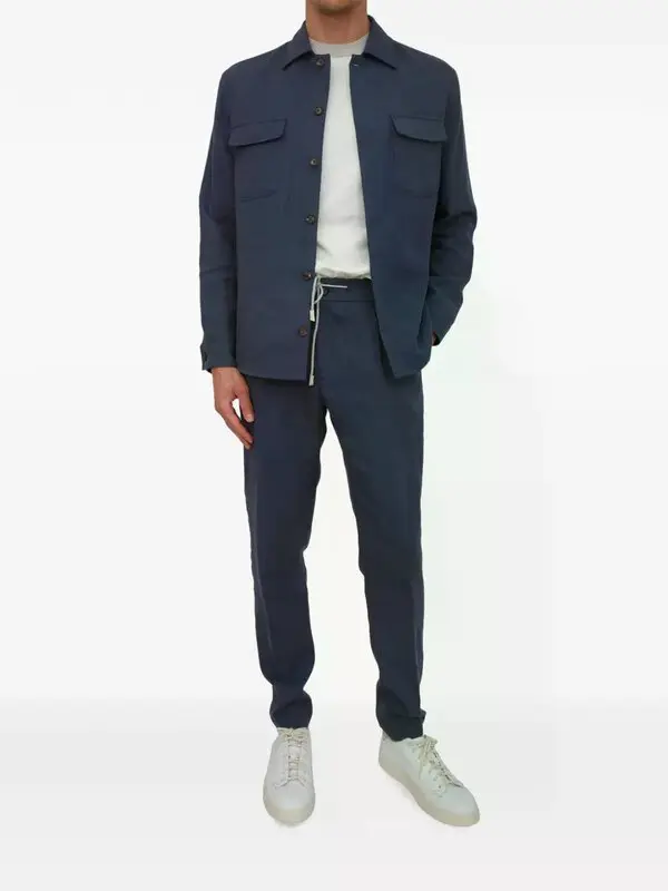 Eleventy Flap-pocket Shirt Jacket