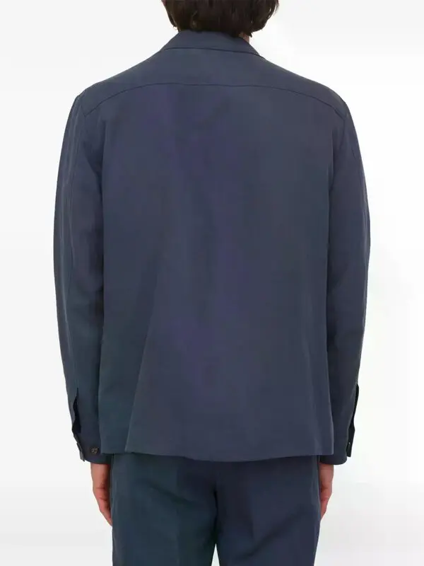 Eleventy Flap-pocket Shirt Jacket