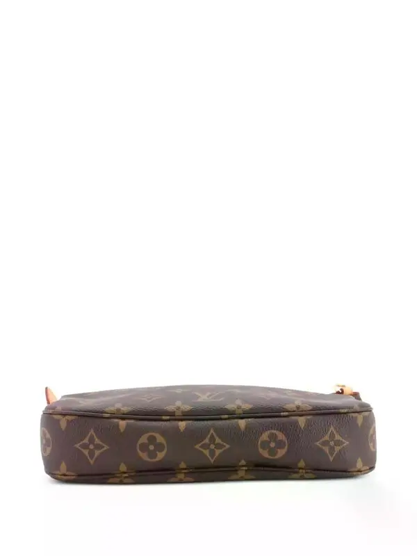 LOUIS VUITTON Monogram Canvas Chain Pochette Accessories Nm