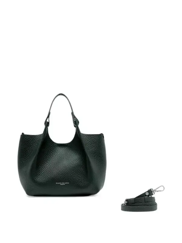 GIANNI CHIARINI Medium Dua Grained-leather Tote Bag