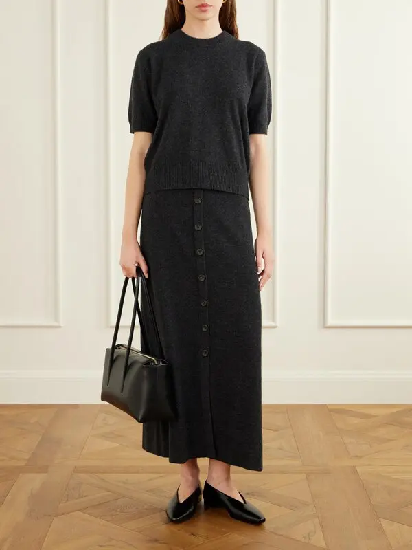 Altuzarra Callahan Cashmere Maxi Skirt
