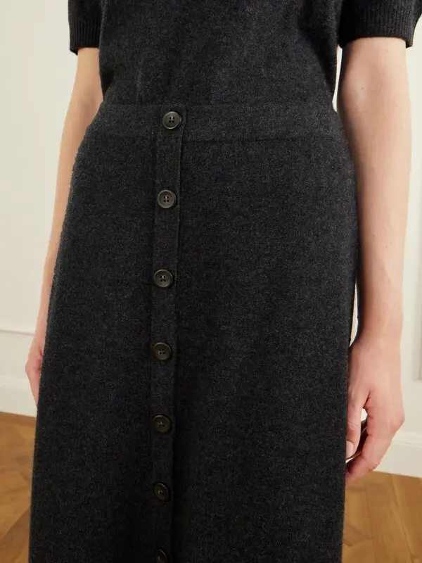 Altuzarra Callahan Cashmere Maxi Skirt