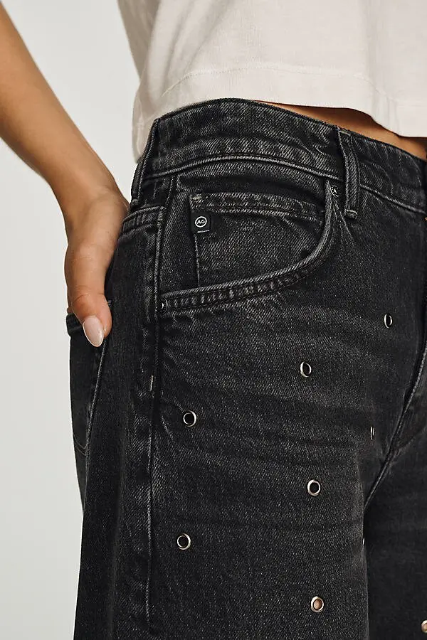 Ag Hattie High-rise Barrel Jeans
