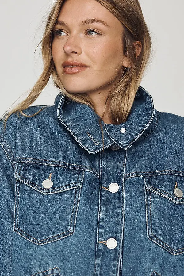 Blanknyc Funnel-neck Jacket