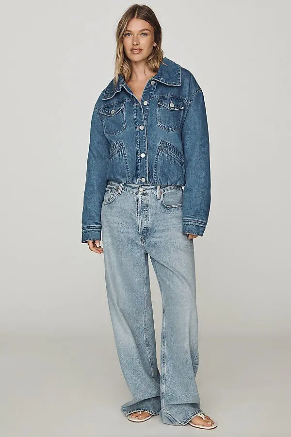Blanknyc Funnel-neck Jacket