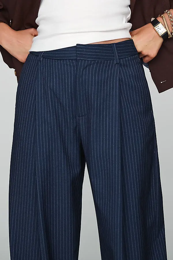 Maeve Pstripe Trouser Joggers Pants