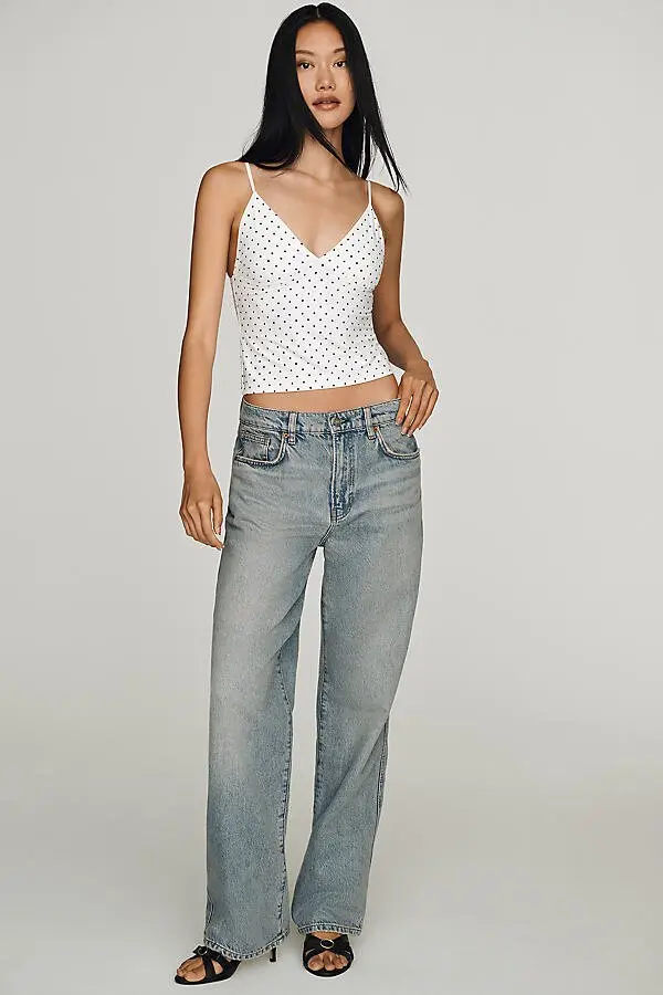 REFORMATION Val 90s Mid-rise Straight Jeans