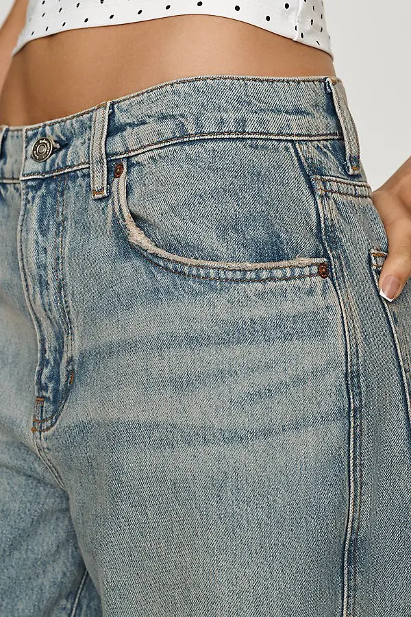REFORMATION Val 90s Mid-rise Straight Jeans