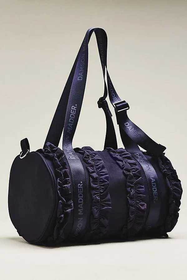 DAMSON MADDER Brooke Ruffle Barrel Bag