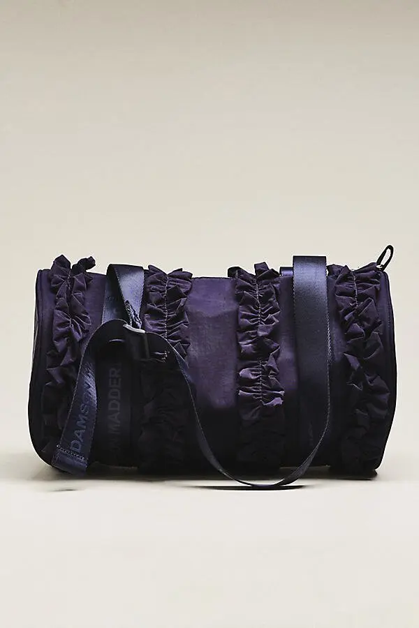 DAMSON MADDER Brooke Ruffle Barrel Bag
