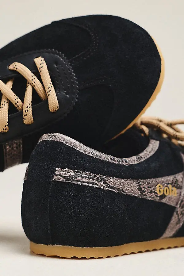 Gola Cleora Ii Suede Sneakers - Black