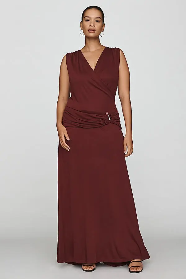 MON RENN Sleeveless Maxi Dress