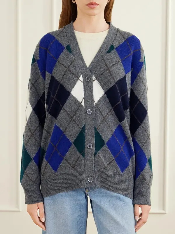 &daughter Ava Argyle Wool Cardigan