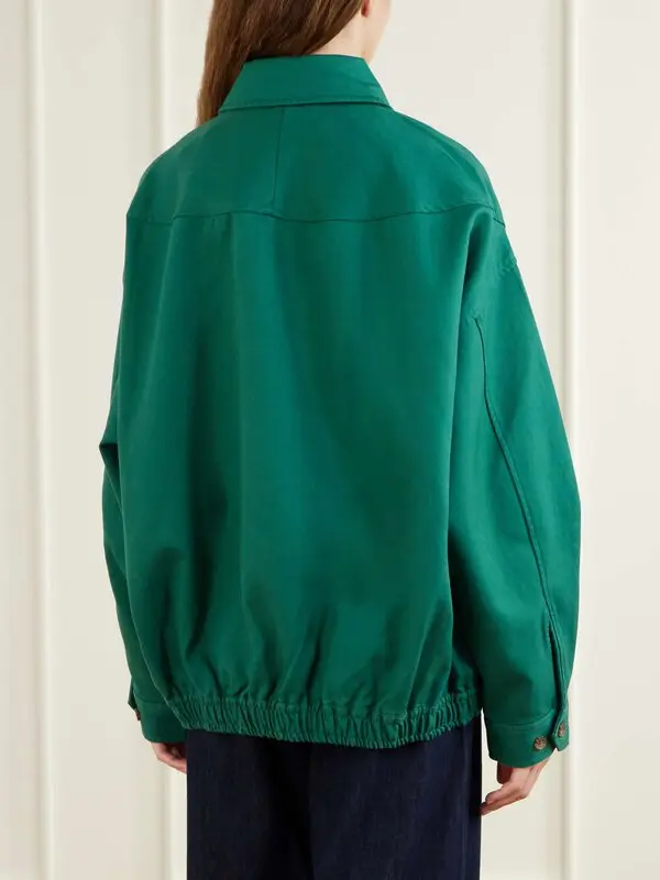 Polo Ralph Lauren Logo-embroidered Cotton-twill Jacket