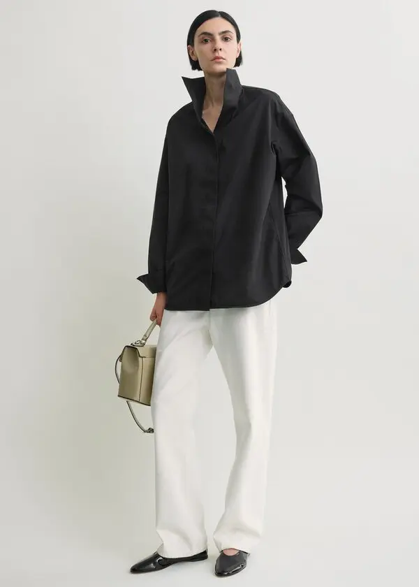 TOTEME Sculptural Poplin Shirt