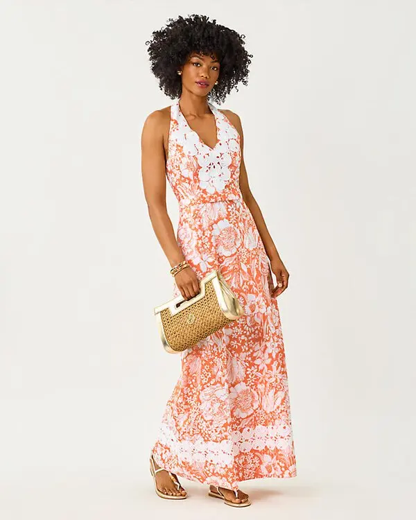 Lilly Pulitzer® Belinda Halter Maxi Dress