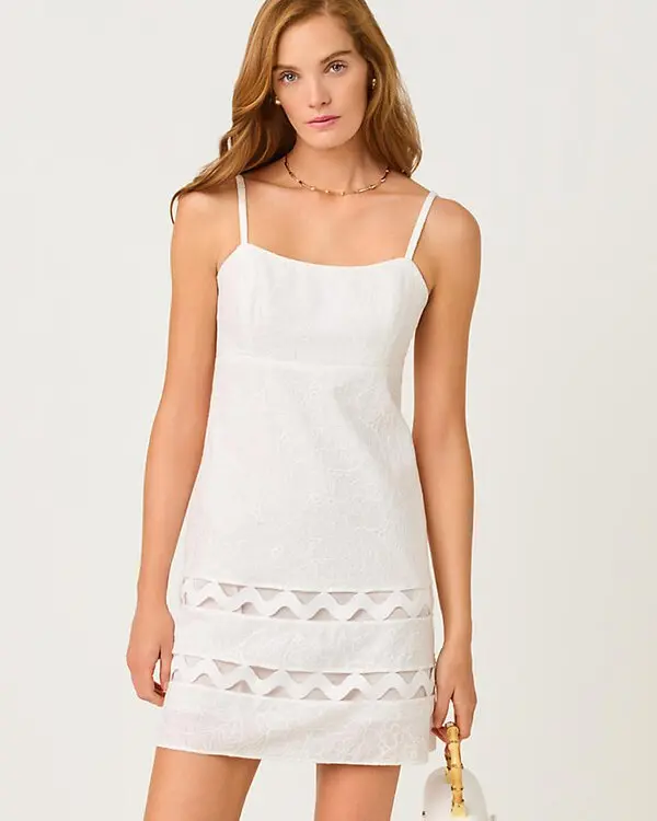 Lilly Pulitzer® Haliey Dress In Fit-and-flare - White