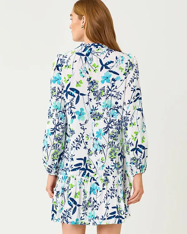 Lilly Pulitzer® Shaley Tunic Popover Dress - White