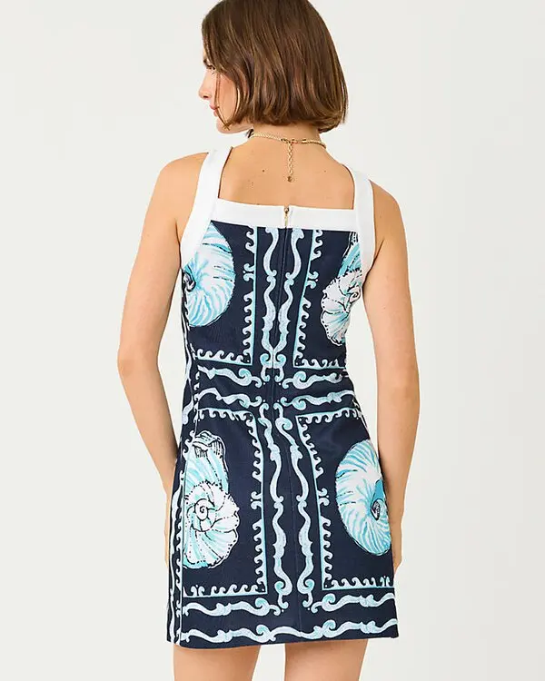 Lilly Pulitzer® Duffy Shift Dress In Straight Fit - Navy