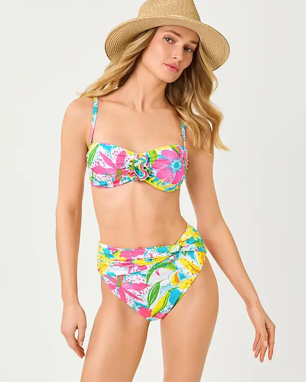Lilly Pulitzer® Yarrow High Waisted Bikini Bottom