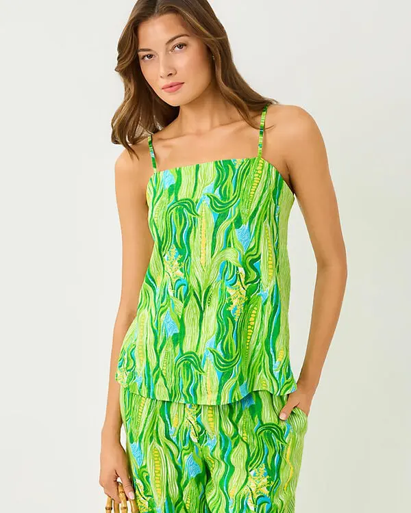 Lilly Pulitzer® Jesslyn Top - Turquoise