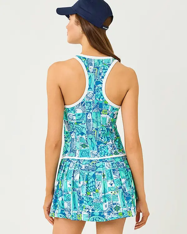 Lilly Pulitzer® Upf 50+ Luxletic Bacio Active Dress In Moisture Wicking - Mint