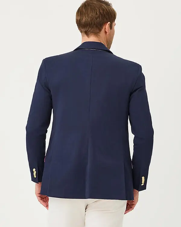 Lilly Pulitzer® Stuff Flagler Blazer - True Navy