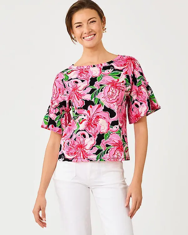 Lilly Pulitzer® Ziva Top - Onyx