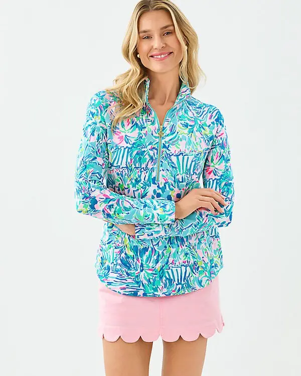 Lilly Pulitzer® Upf 50+ Skipper Popover - Blue