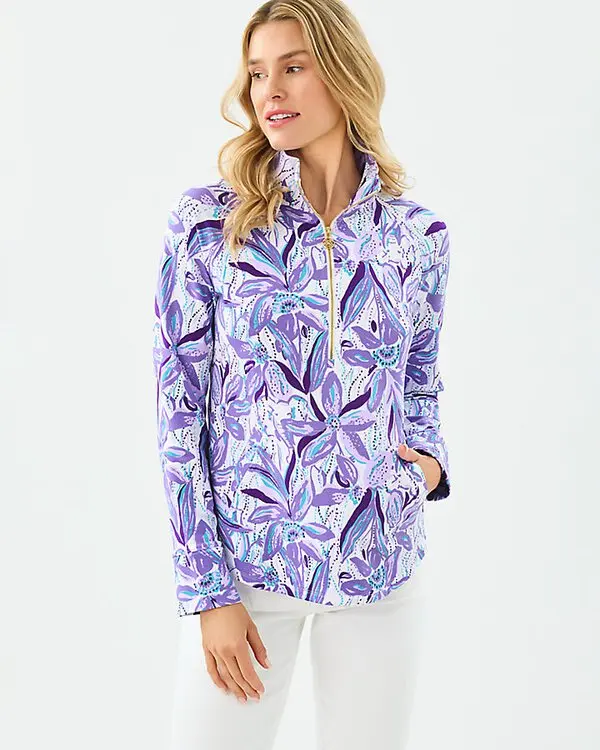 Lilly Pulitzer® Upf 50+ Skipper Popover - Purple