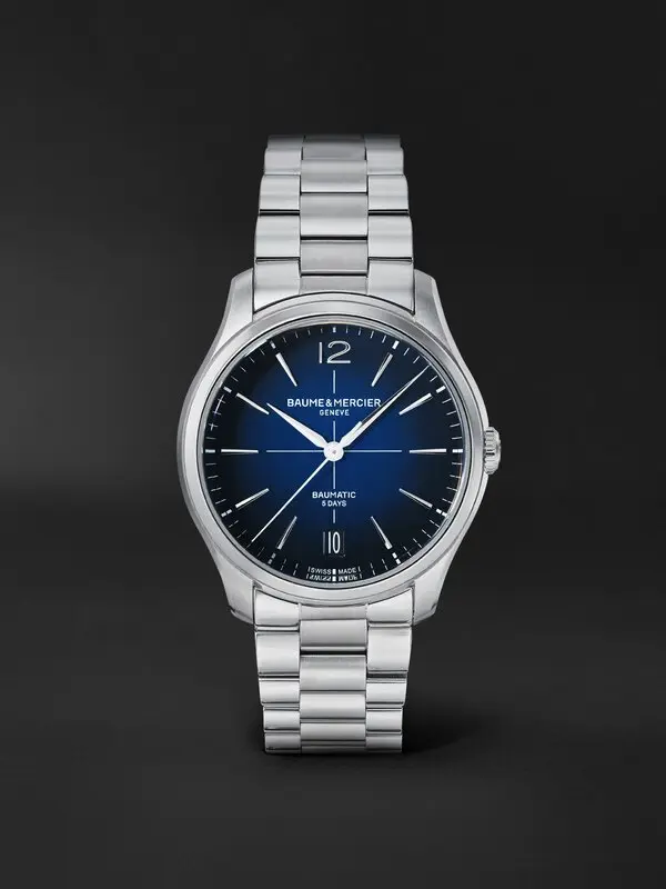 Baume & Mercier Clifton Automatic Stainless Steel Watch, Ref. 10792