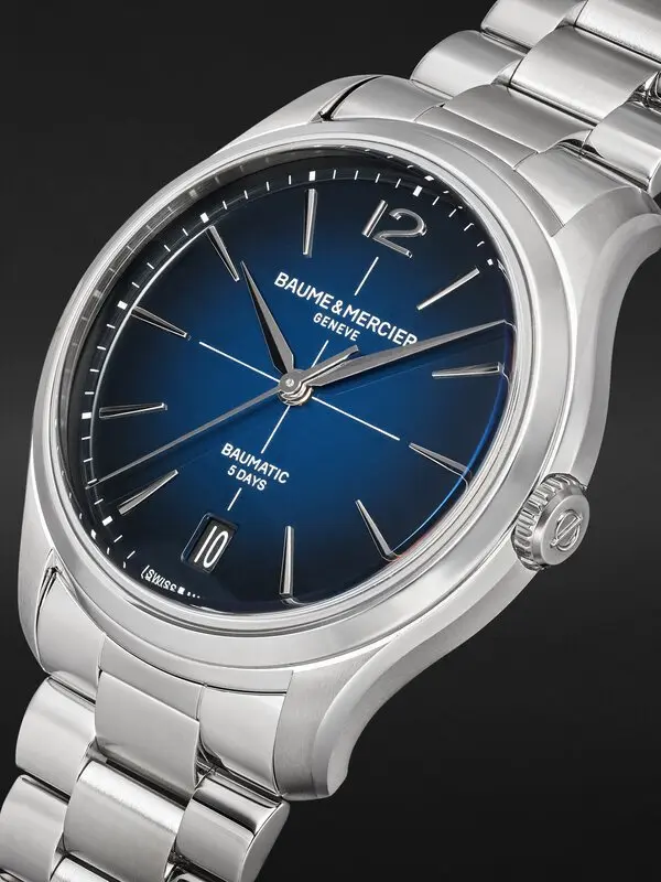Baume & Mercier Clifton Automatic Stainless Steel Watch, Ref. 10792
