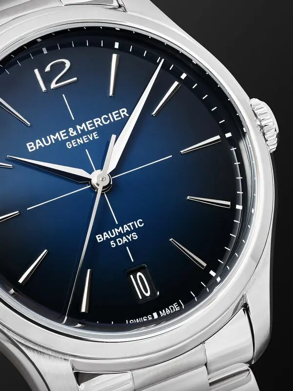 Baume & Mercier Clifton Automatic Stainless Steel Watch, Ref. 10792