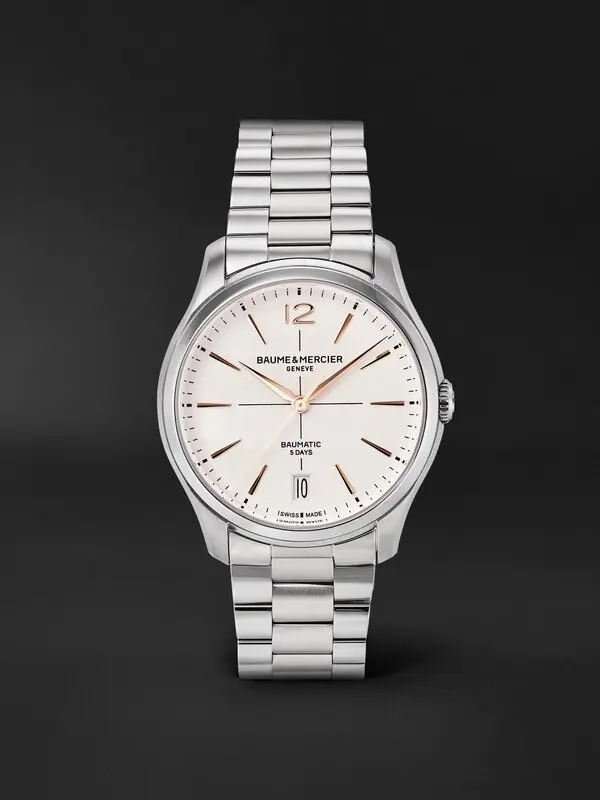 Baume & Mercier Clifton Automatic Stainless Steel Watch, Ref. 10793