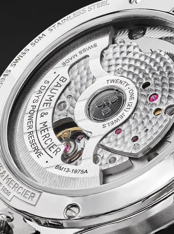 Baume & Mercier Clifton Automatic Stainless Steel Watch, Ref. 10793