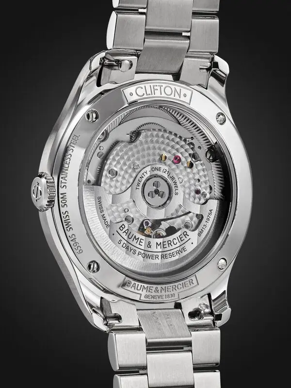 Baume & Mercier Clifton Automatic Stainless Steel Watch, Ref. 10793