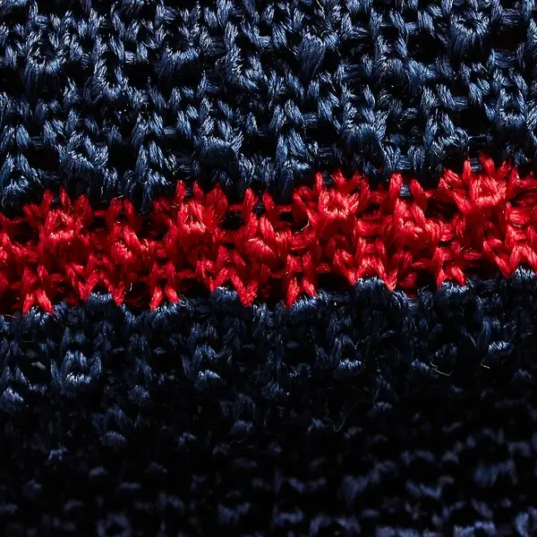 Ralph Lauren Striped Knit Silk Tie