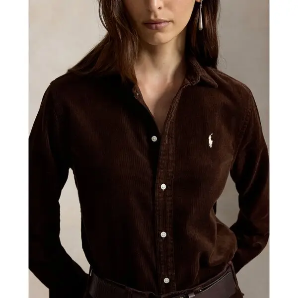 Ralph Lauren Classic Fit Cotton Corduroy Shirt