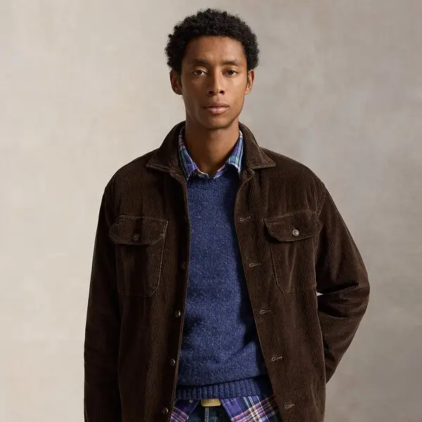 Ralph Lauren Fleece-lined Corduroy Overshirt