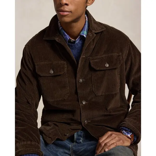 Ralph Lauren Fleece-lined Corduroy Overshirt